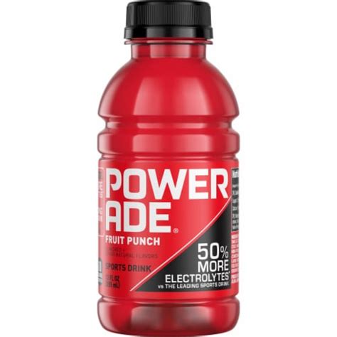Powerade® Fruit Punch Sports Drink Bottle 12 Fl Oz Ralphs