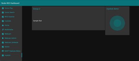 Not Working After Deploy Of Flow Issue Bartbutenaers Node Red Contrib Ui Joystick GitHub