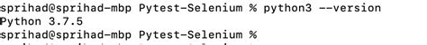 github sprihadeshpande pytest selenium