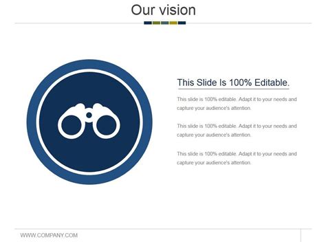 Our Vision Ppt Powerpoint Presentation Visual Aids Model