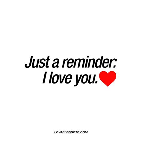 I Love You Just Know