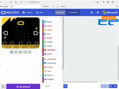 Makecode Microbit
