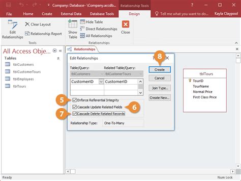 revealed how to enforce referential integrity in access like a pro