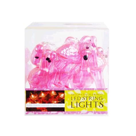 Decorative Flamingo String Lights Templateinvitations