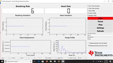 IWR BOOST Getting Flat Respiration And Heart Rate In Driver Vital Signs GUI Sensors Forum