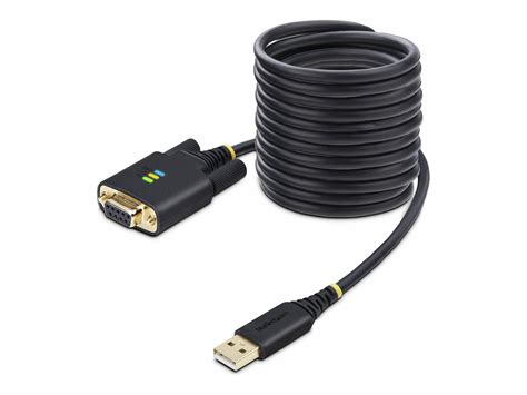 10ft 3m Usb To Null Modem Serial Adapter Cable