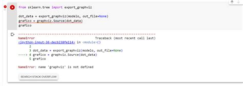 graphviz is not defined Machine Learning classificação SKLearn Alura Cursos online