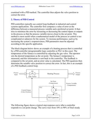PID CONTROL EMERSON EDUARDO RODRIGUES | PDF