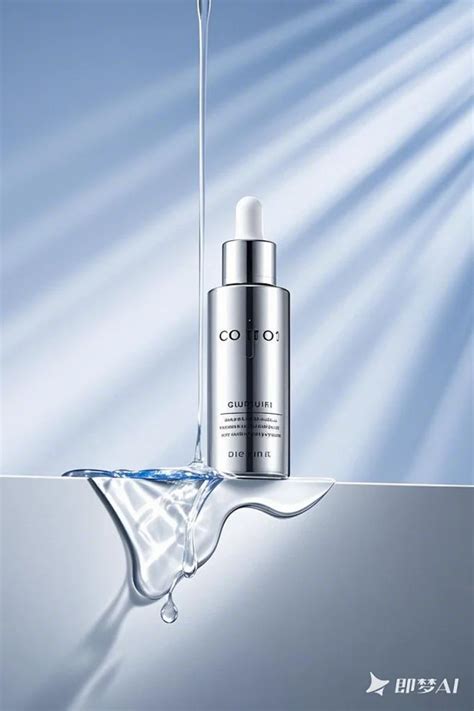 银灰色系美妆场景 花瓣网