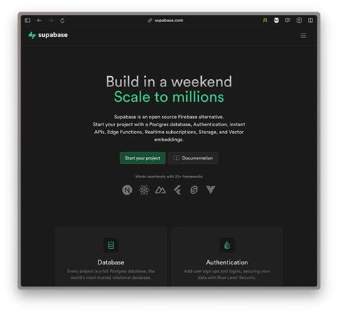 Nextjs Typescript Tailwind Css Supabase 시작하기