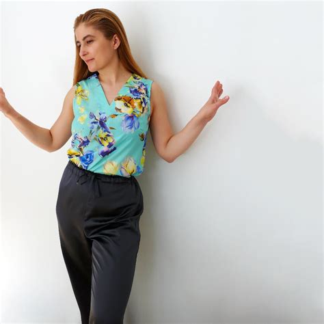 Summer Tank Top Sewing Pattern For Women Patterns By Lucia