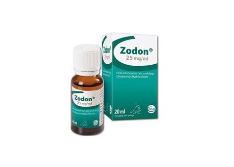 Zodon 25mg Ml 20ml Universitātes Vetfonds