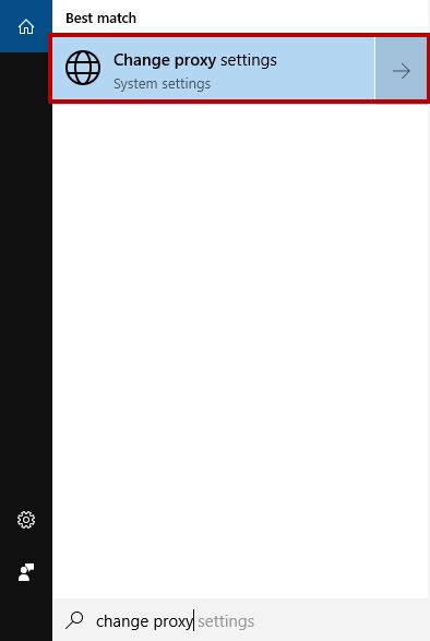 How To Setup A Proxy For Windows