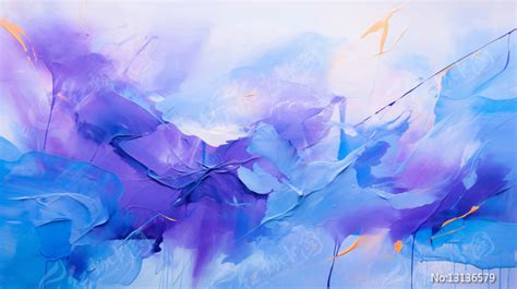 蓝色系水彩背景图下载红动中国