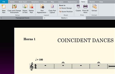 Sibelius 202210 Make Into Part Command And Better Text Dynamics