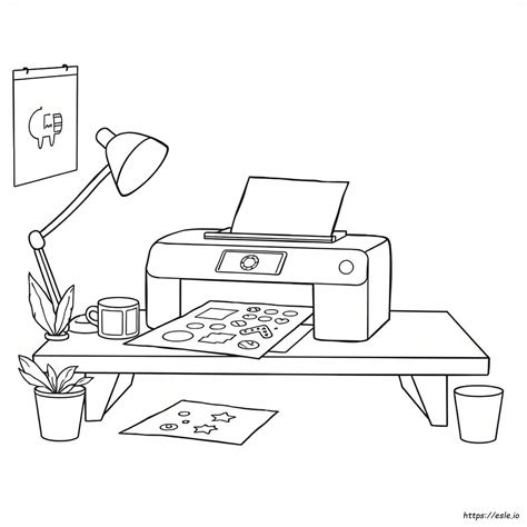 Color Printer Test Page Image