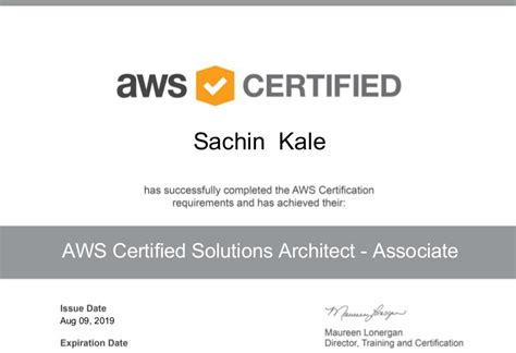 Sachin Kale On Linkedin Architect Aws