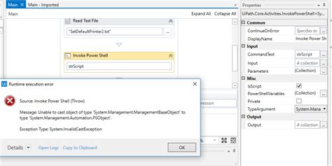 How To Invoke Power Shell Help Uipath Community Forum
