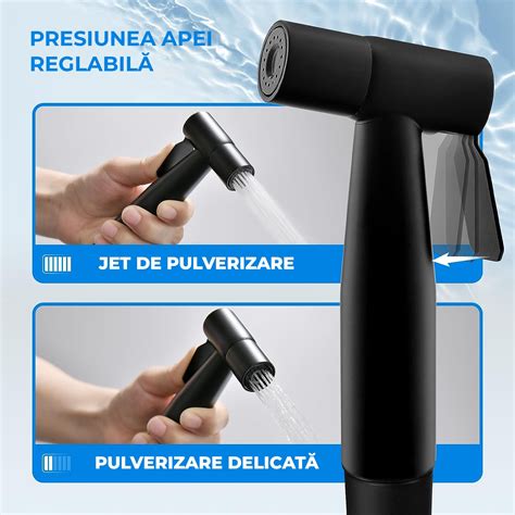 Комплект душ за интимна хигиена смесител за биде и Wc от неръждаема стомана душ маркуч