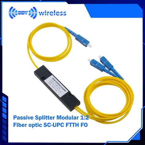 Jual Passive Splitter Modular 12 Sc Upc Fiberoptic Sc Fiber Optic