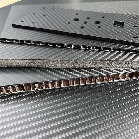 Carbon Fiber Sandwich Plates High Strength And Light Weight