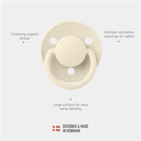 De Lux Soother 2 Pack Cherry Shaped Nipple Bpa Free Silicone Dummy Pacifier