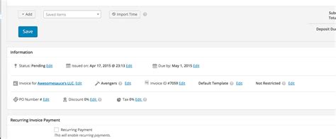 Project Panorama Integration Sprout Invoices Knowledge Base