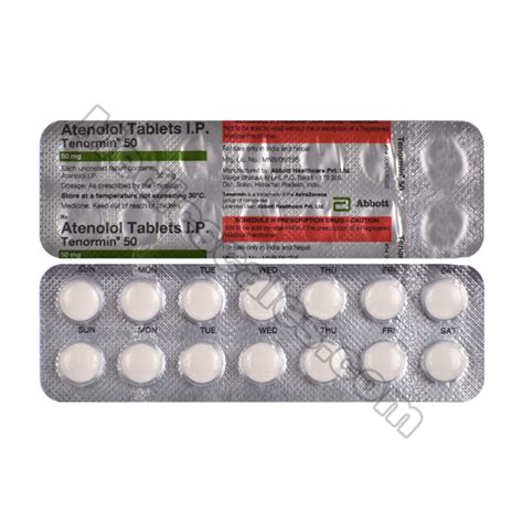 Buy Atenolol Tablet Online Tenormin 20 Off