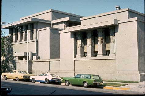 Unity Temple Frank Lloyd Wright Cad Design Free Cad Blocks Drawings