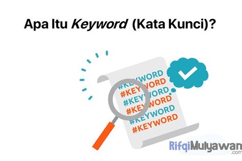 Pengertian Keyword Kata Kunci Apa Itu Seo Keywords Jenis Caranya