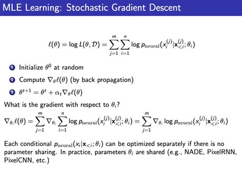 [generative artificial intelligence] maximum likelihood learning doing