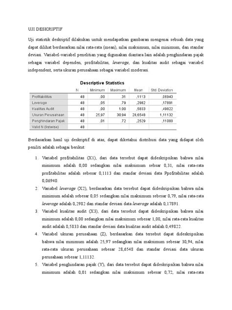 interpretasi data spss pdf
