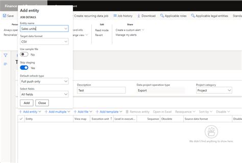D365 Exporting Csv File From Dmf Without Headers Marked Code