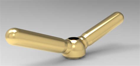 Autodesk Inventor Ipt File 3d Cad Model Of Welded Clamping Nut L Mm