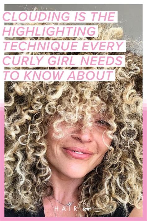 Clouding The Curly Hair Highlighting Technique To Try Now Hair By L Oréal Curly hair