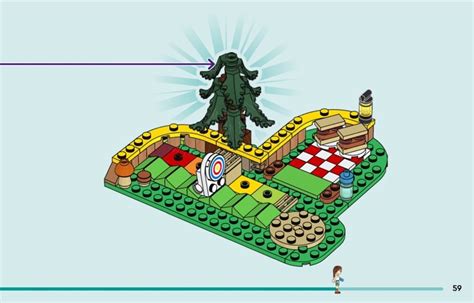 Lego Instructions For Set Adventure Camp Archery Range Friends Adventure Camp