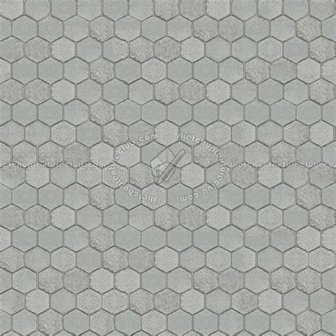 Concrete Paving Outdoor Hexagonal Texture Seamless 05994