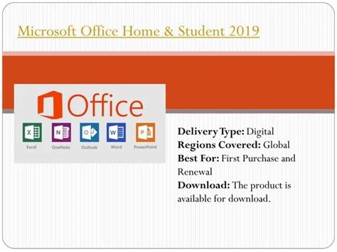 PPT - Choosing the Right Microsoft Office Edition Home and Student 2019 ...