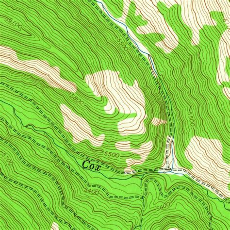 Clover Flat Or 1964 24000 Scale Map By United States Geological