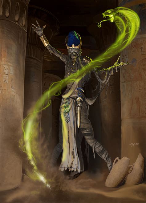 Dnd Mummy Lord By Raben Aas On Deviantart