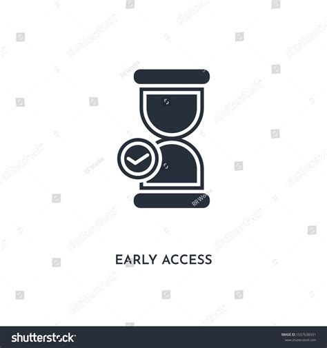 Early Access Icon Simple Element Illustration Stock Vector Royalty Free 1557638591 Shutterstock