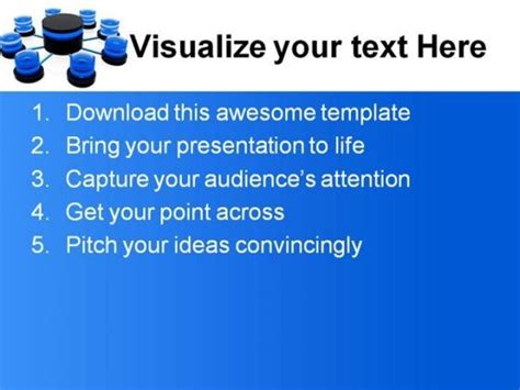Database Structure Network Business PowerPoint Themes And PowerPoint Slides