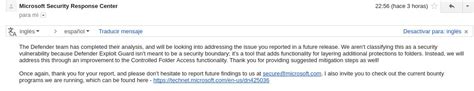 Microsoft Anti Ransomware Bypass Not A Vulnerability For Microsoft Security By Default