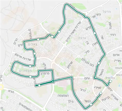 Egged Bus Route 81 The Negev Brigade Beit Hayal To Sderot Hatamir
