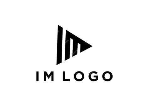 Premium Vector Im Logo Design Vector Illustration