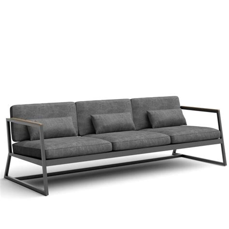 Диван Horizon 2 из металла и дерева - купить в Киеве