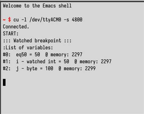 SAD Simple Arduino Debugger
