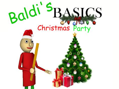 baldi s basics christmas party v2 mod for baldi s basics baldi mods