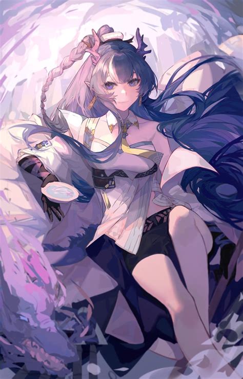 Ling Arknights Drawn By Yan Ge Danbooru Ling Arknights Drawn By Yan Ge Danbooru