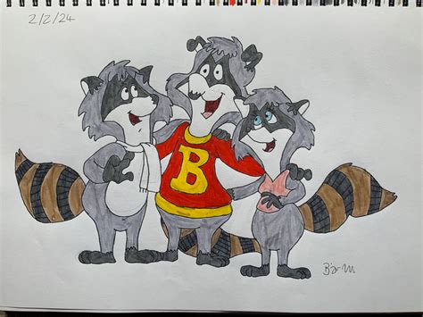 The Raccoons By Billymoore8 On Deviantart